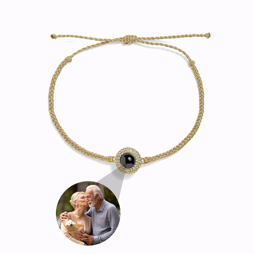 Pulsera Eternidad con Foto Personalizada – RayAmor